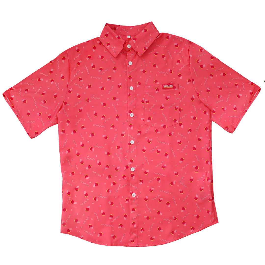 Schilling Hard Lemonade Button Up - Pink – Schilling Cider